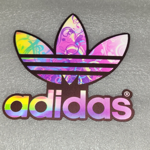 adidas | Wall Decor | 35 Adidas Holographic Lenticular Decal Waterproof ...